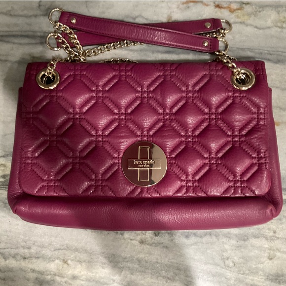 kate spade | Bags | Kate Spade Astor Court Cynthia Shoulder Bag Red ...